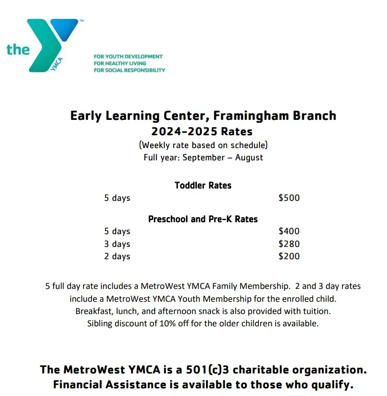 Early Learning Center | MetroWest YMCA